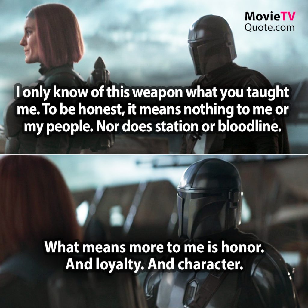 The Mandalorian Quotes
